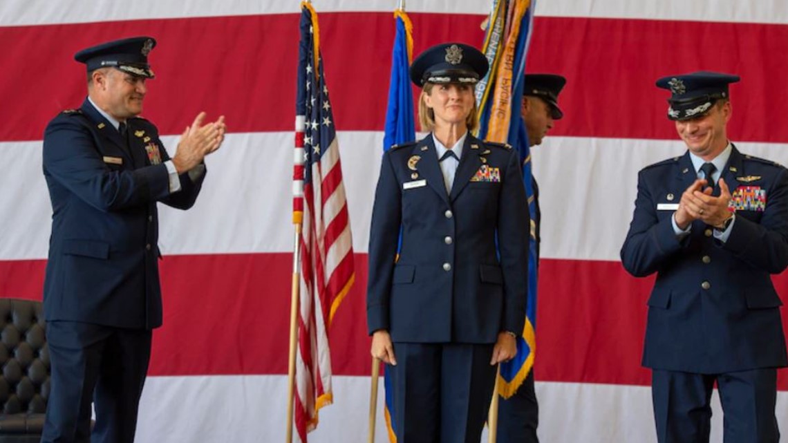 Little Rock Air Force Base names first woman as wing commander ...