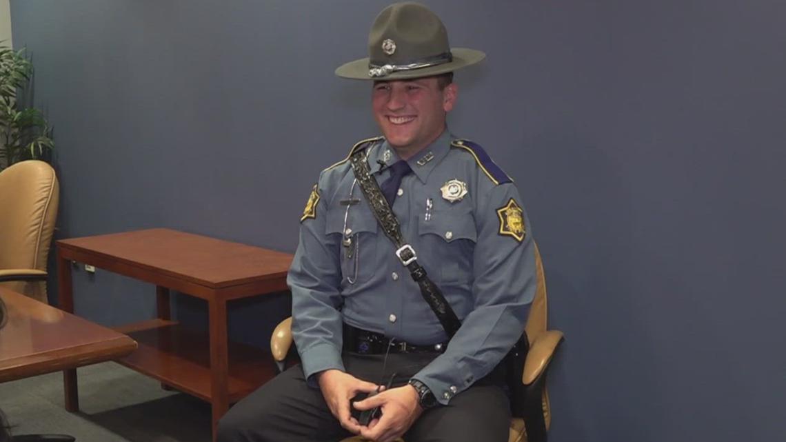 Officer who survived crash becomes state trooper | 5newsonline.com