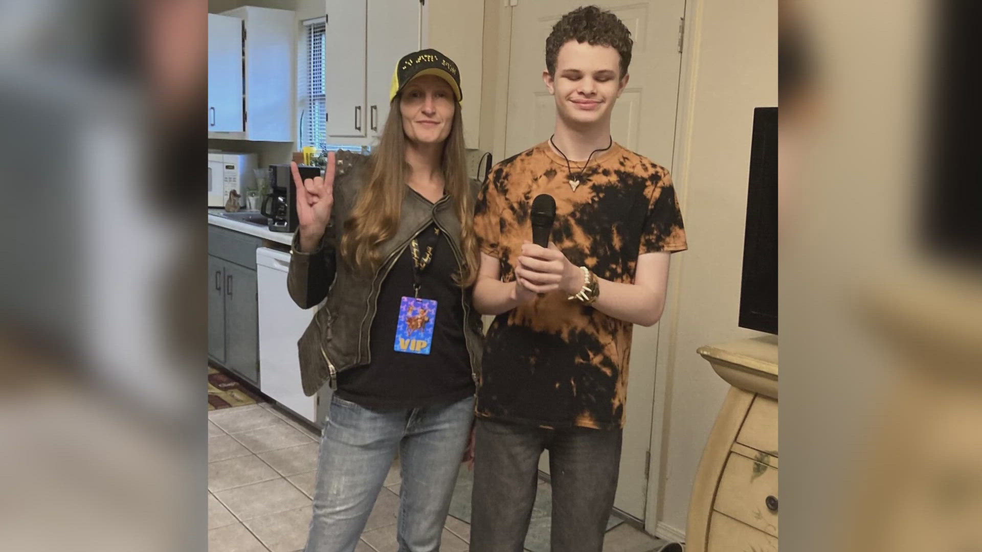 'He brightens our lives' | Mom looks to replace blind son's music ...