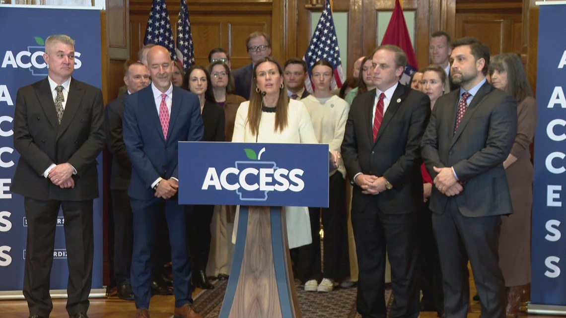 Gov. Sanders announces legislation aimed at higher education reform ...