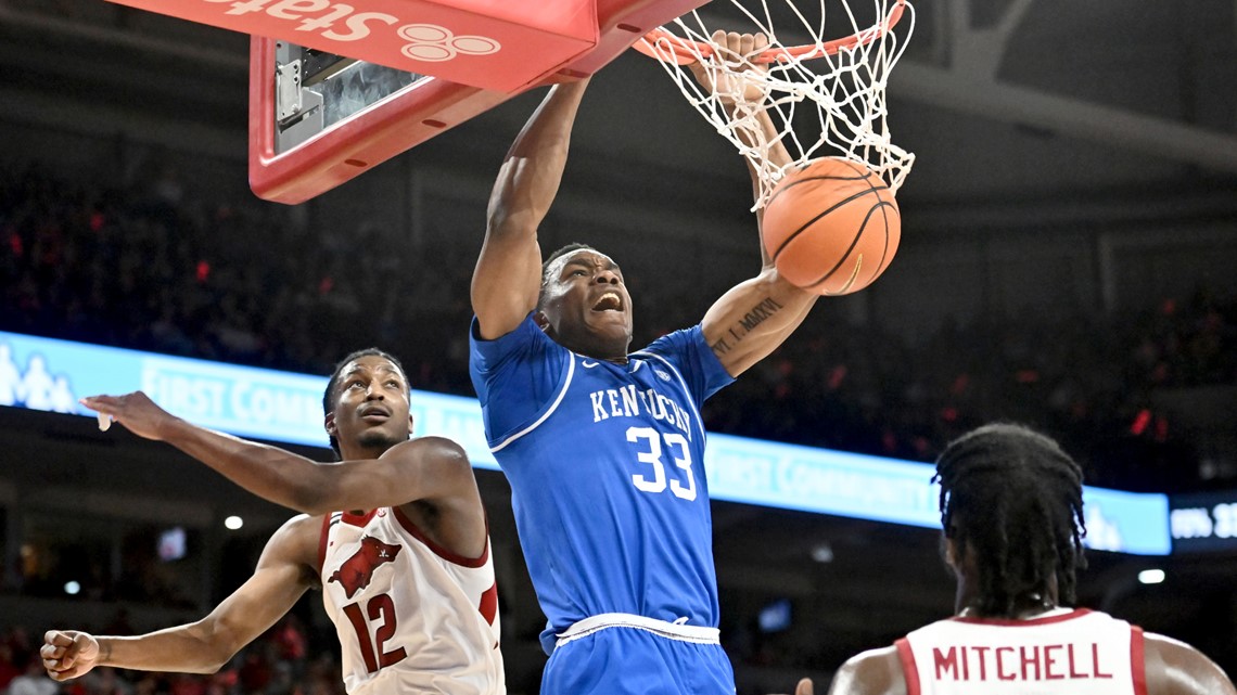 Arkansas falls to No. 6 Kentucky for third consecutive loss | 5newsonline.com