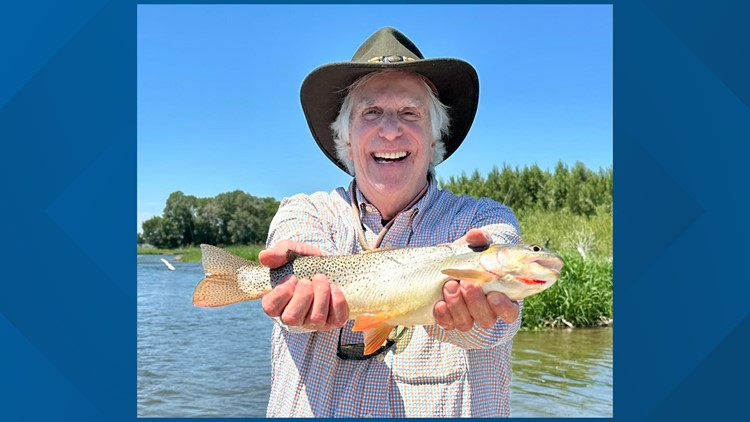 Henry Winkler returns to Idaho for trout fishing | wthr.com