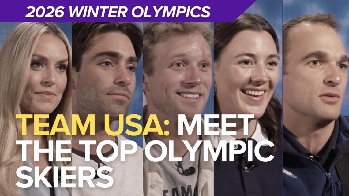 Meet some of Team USA's top skiers ahead of Olympics | Lindsey Vonn ...