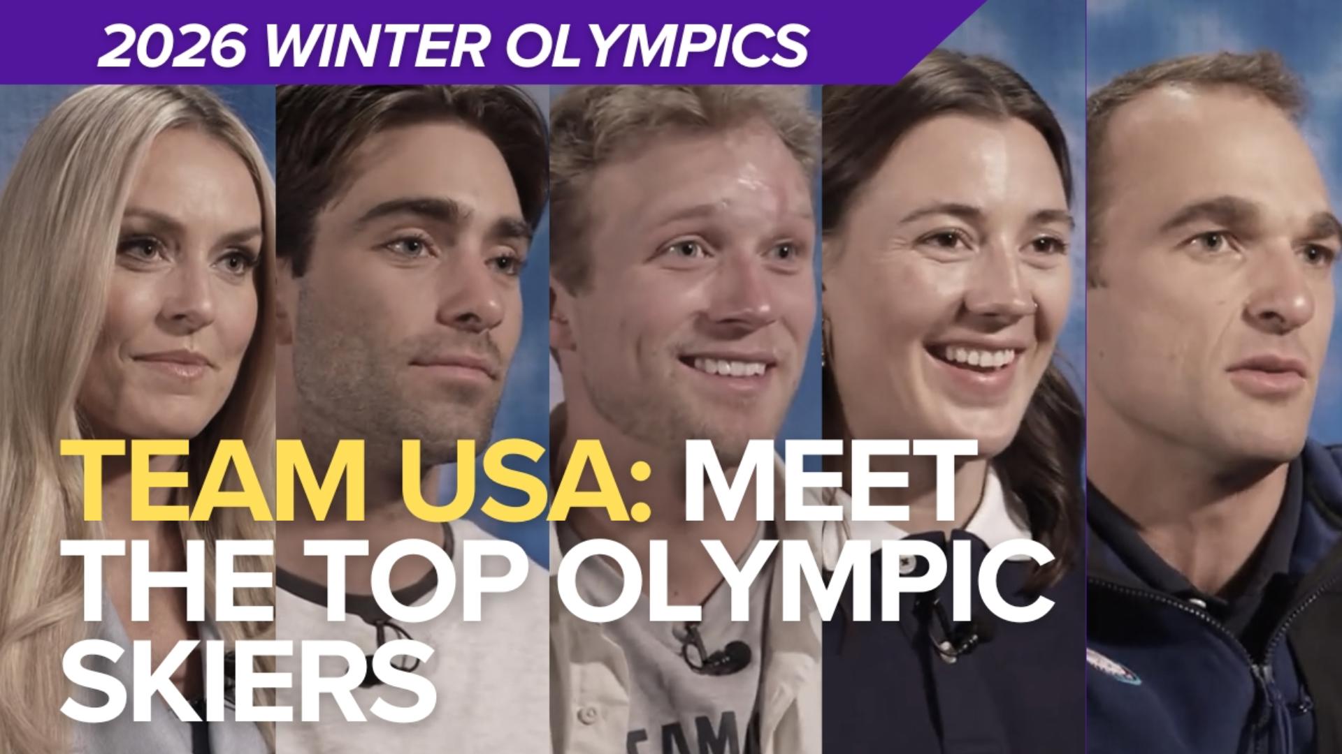 Meet some of Team USA's top skiers ahead of Olympics | Lindsey Vonn ...