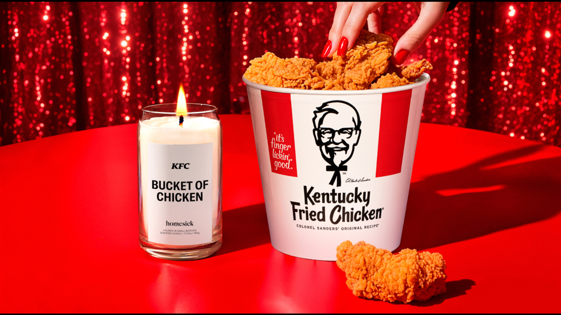 KFC introduces bucket of chicken, buttery biscuit holiday candles ...
