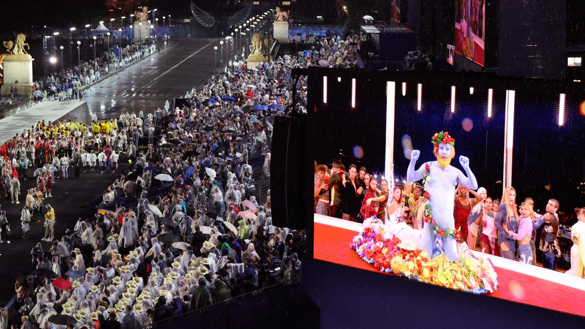 Donald Trump reacts to 'Last Supper' scene at Paris Olympics | wqad.com