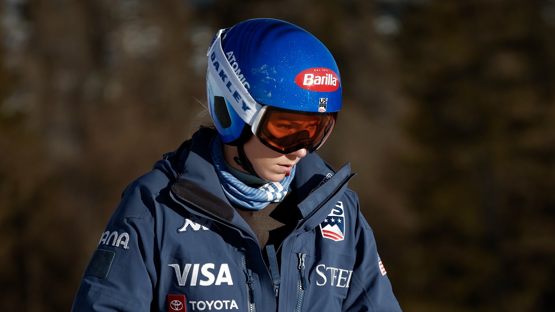 Shiffrin 'pretty sore' after crash during Friday race | weareiowa.com