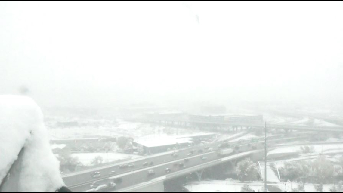 Denver gets first snow storm of the season | wthr.com