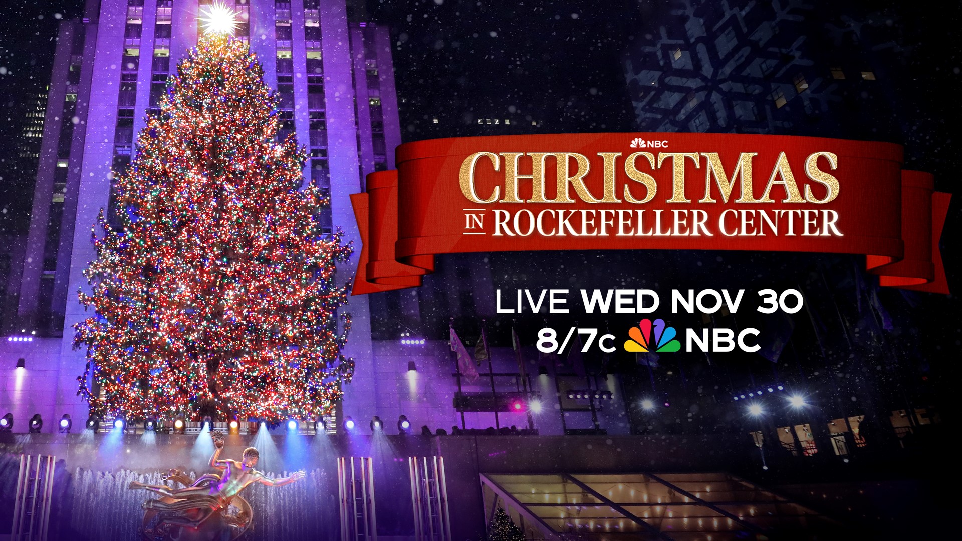 NBC to light Rockefeller Christmas tree in primetime Wednesday | wthr.com