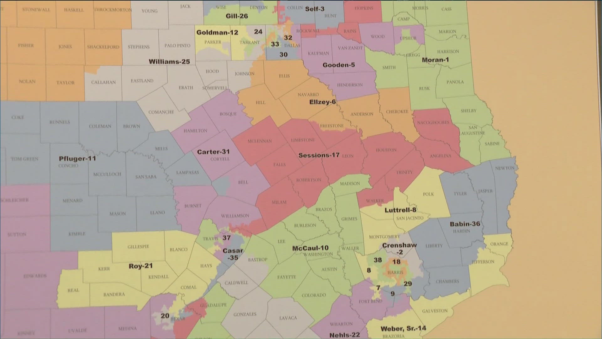 Federal judges block Texas from using its new US House map in the 2026 ...