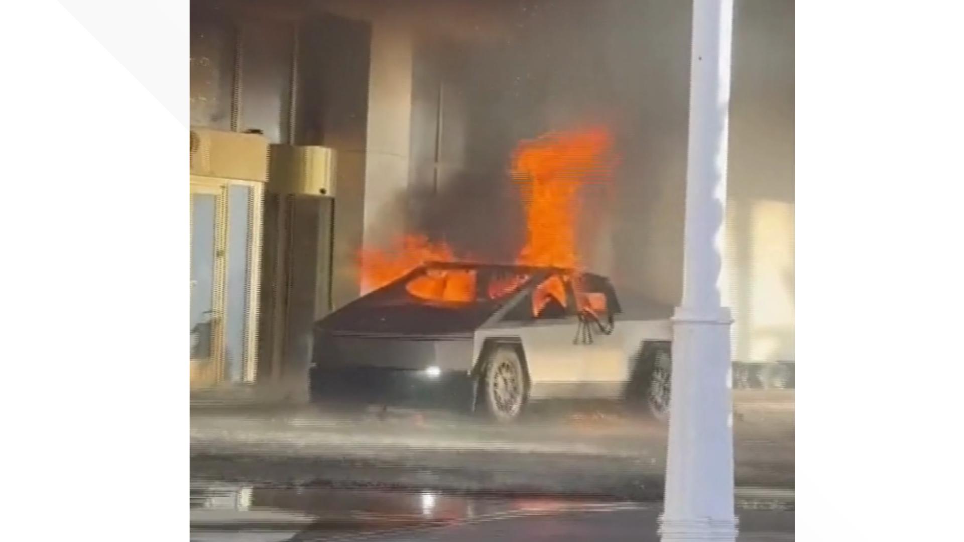 One killed in Cybertruck explosion outside Trump Hotel | weareiowa.com