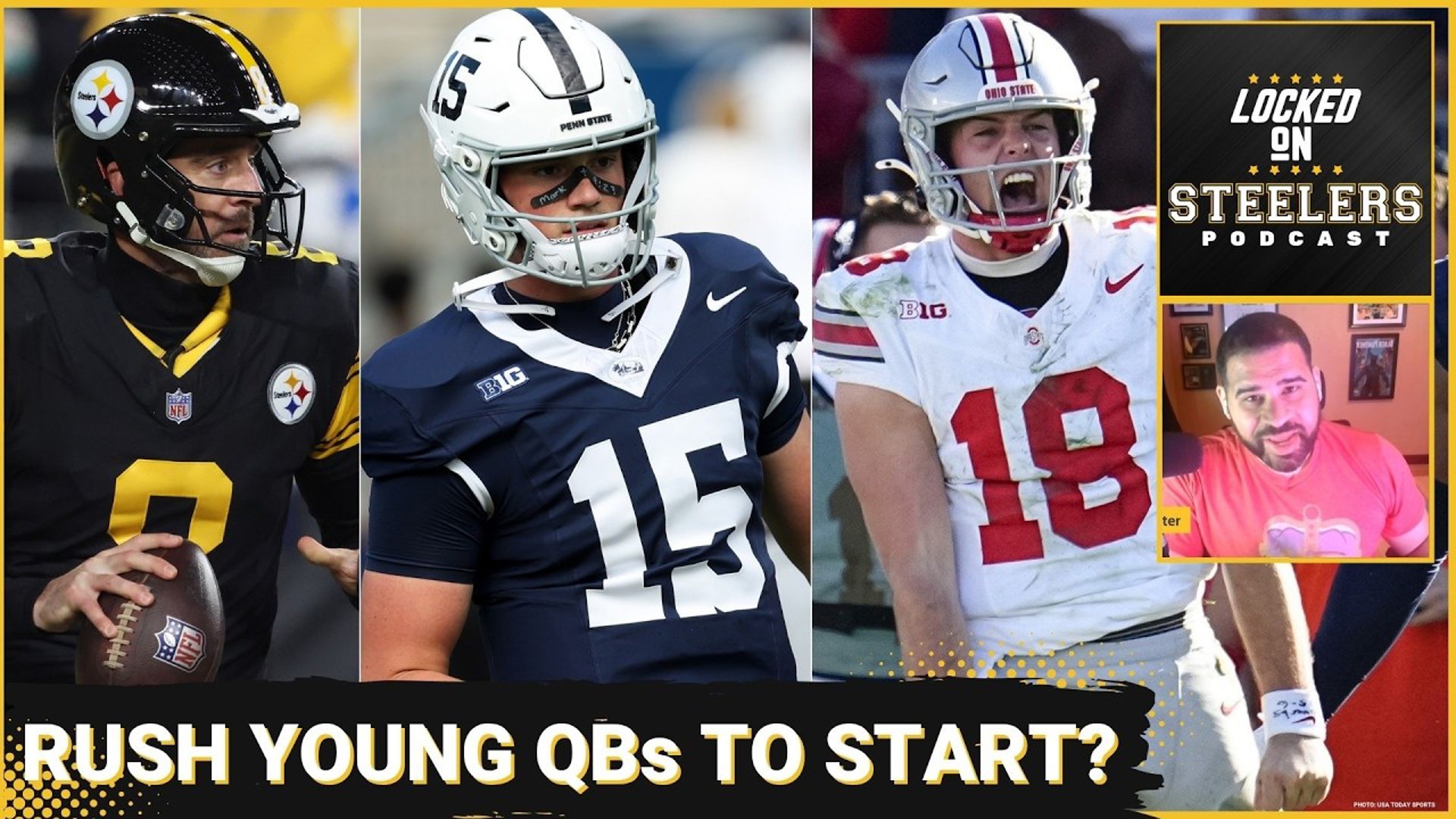 Steelers Shouldn't Rush Drew Allar, Will Howard to Start, Trust Mike ...
