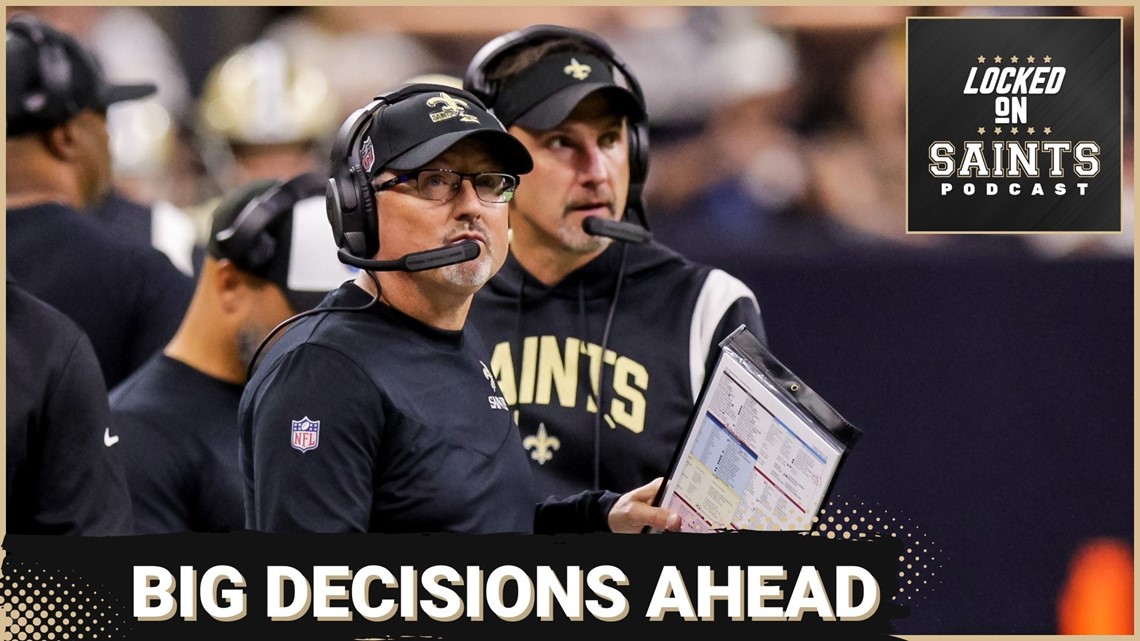 Dennis Allen, Pete Carmichael, big decisions await New Orleans Saints ...