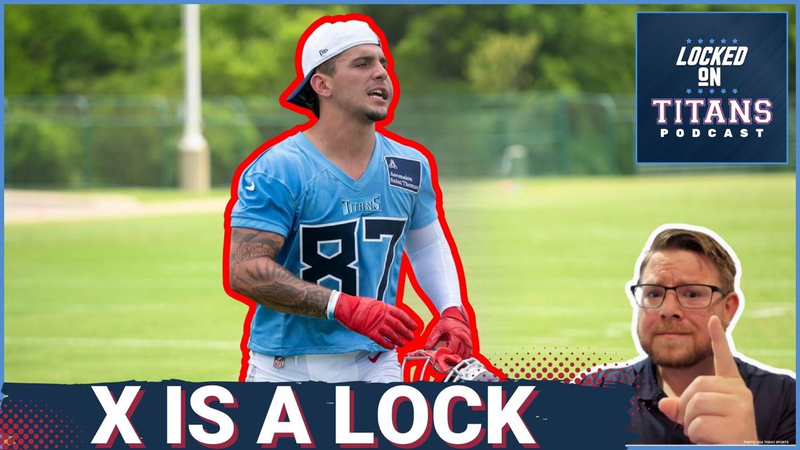 Tennessee Titans Xavier Restrepo is a ROSTER LOCK, Treylon Burks Last Chance & Receiver ...