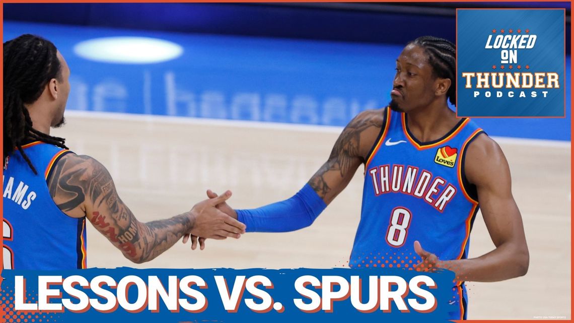 Lessons From OKC Thunder Win over Spurs | West CONTENDERS Set ...