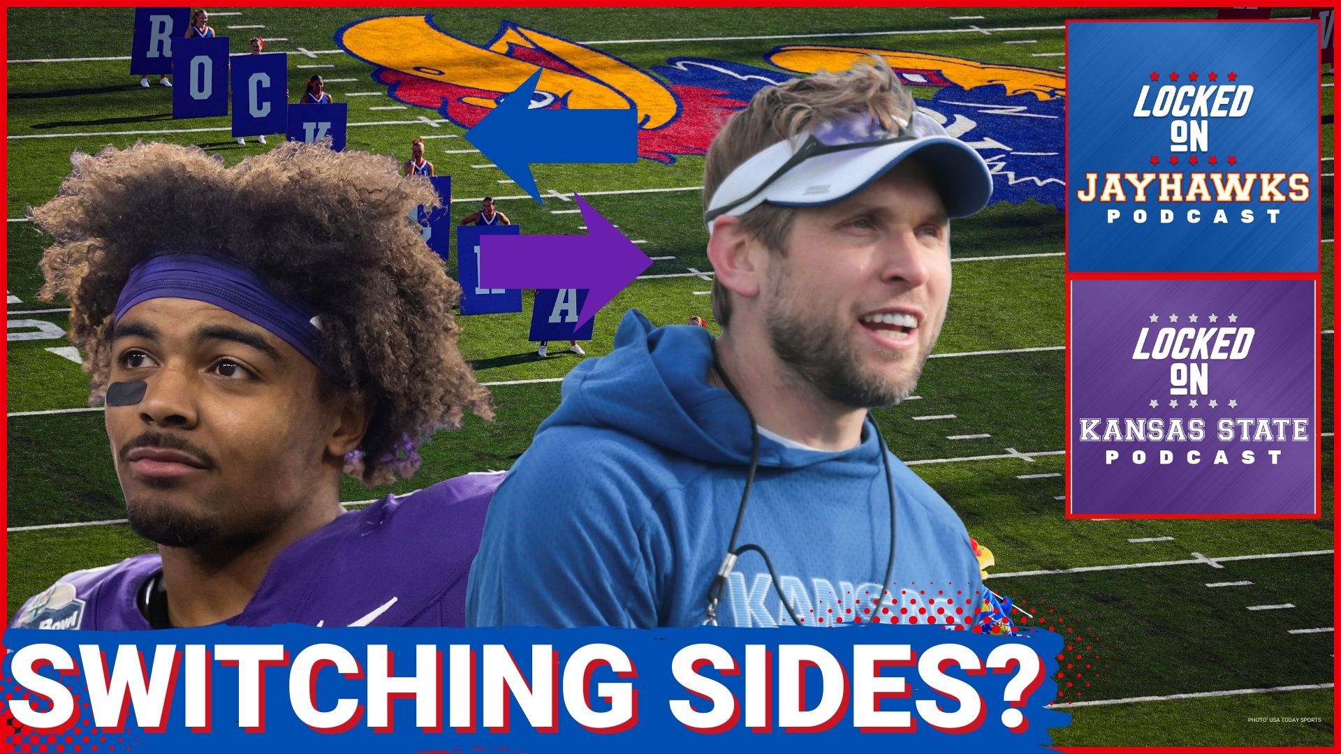 Jayhawks & Wildcats SWITCHING SIDES? | Jordan Peterson, Dylan Edwards ...