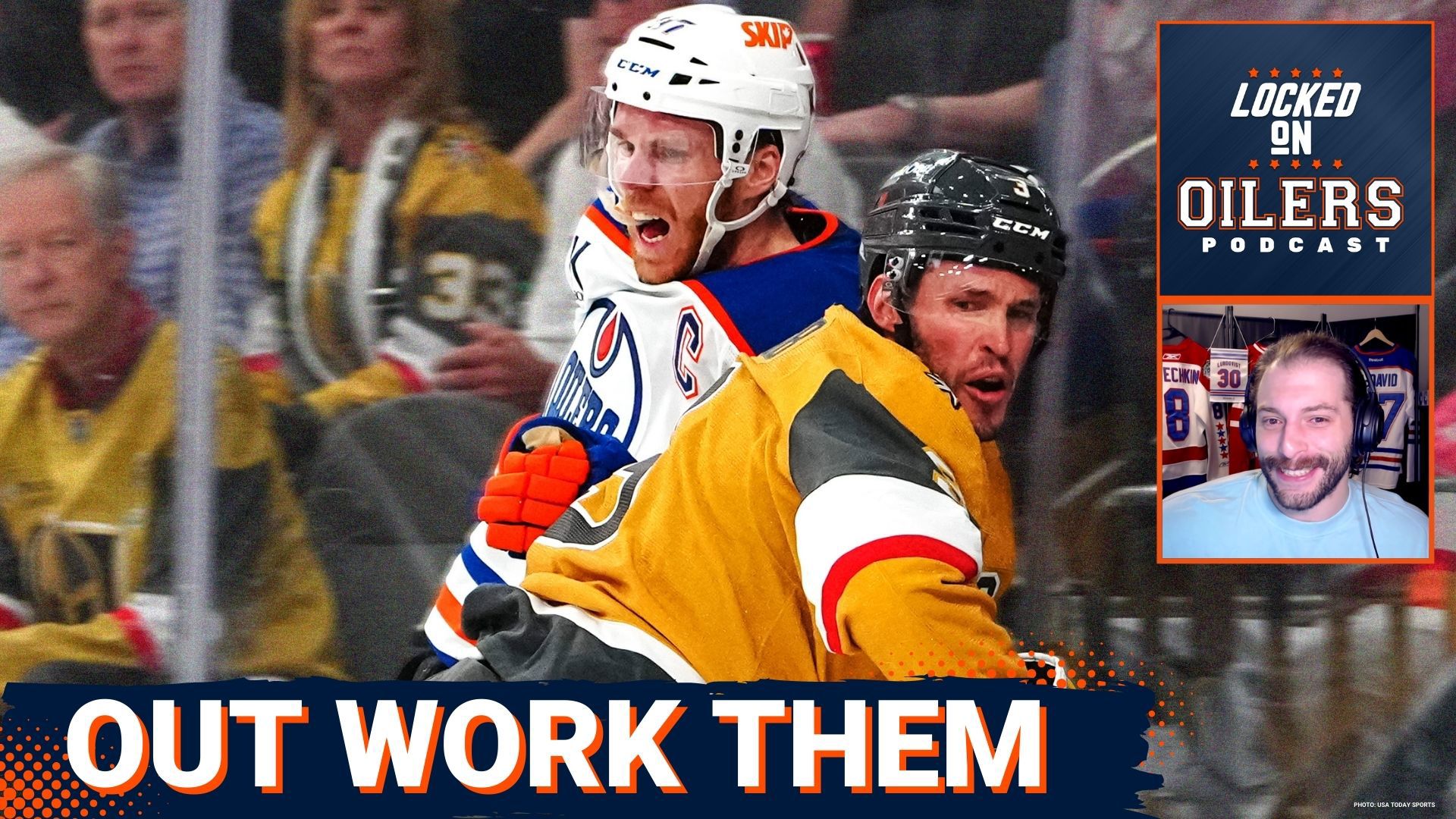 Edmonton Oilers outwork Vegas Golden Knights and dominate game 1 in ...