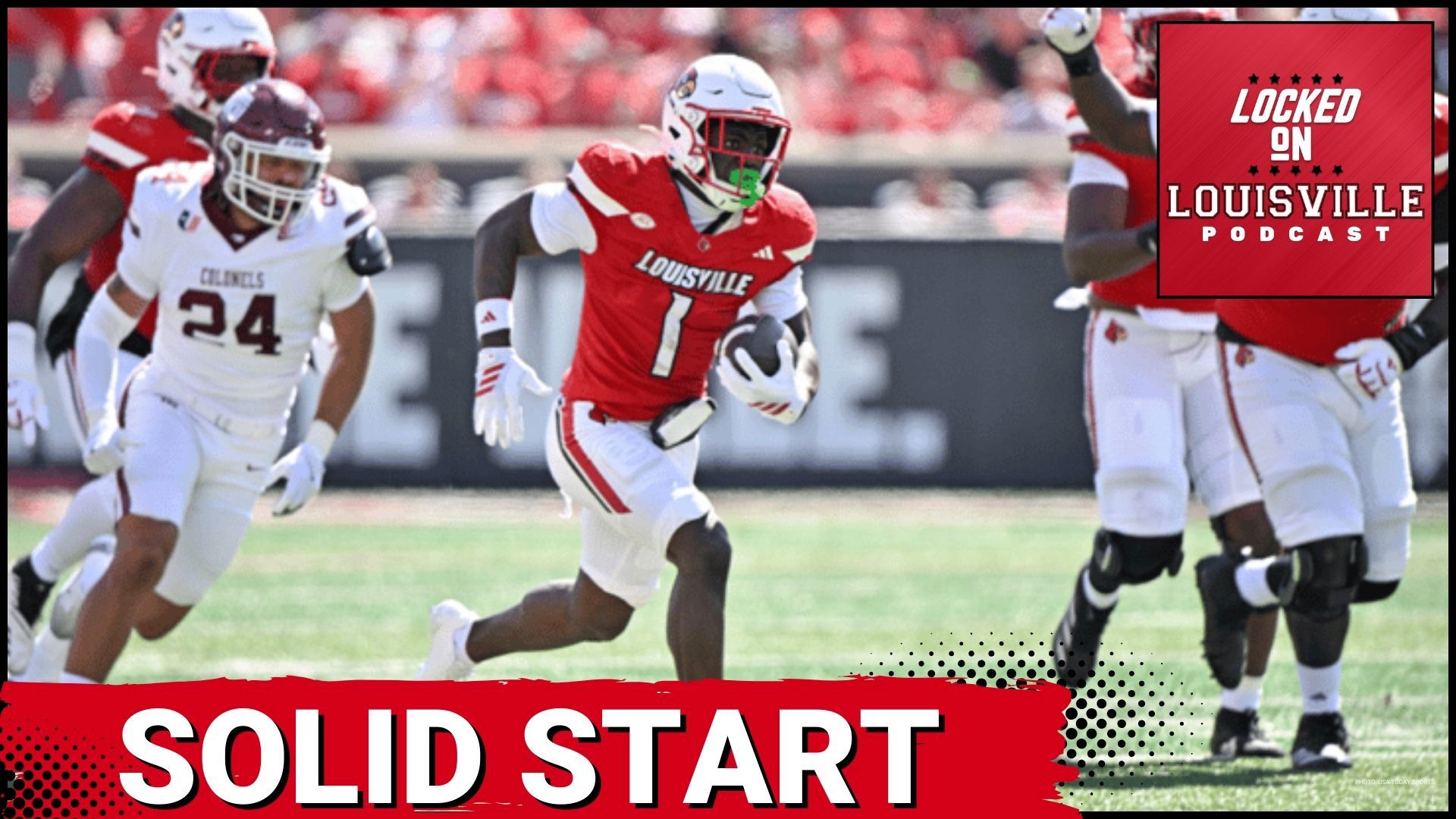 REACTION: Isaac Brown & Louisville Cardinals RACE PAST Eastern Kentucky ...