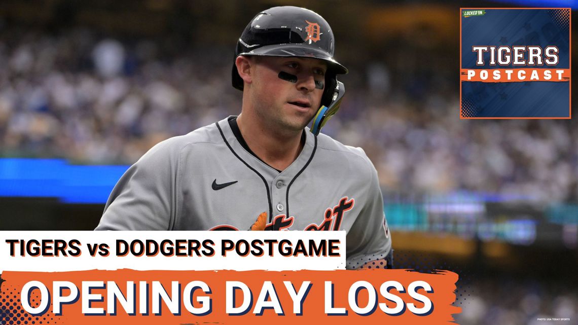 TIGERS POSTCAST: Detroit Tigers LOSE To LA Dodgers, Spencer Torkelson's ...