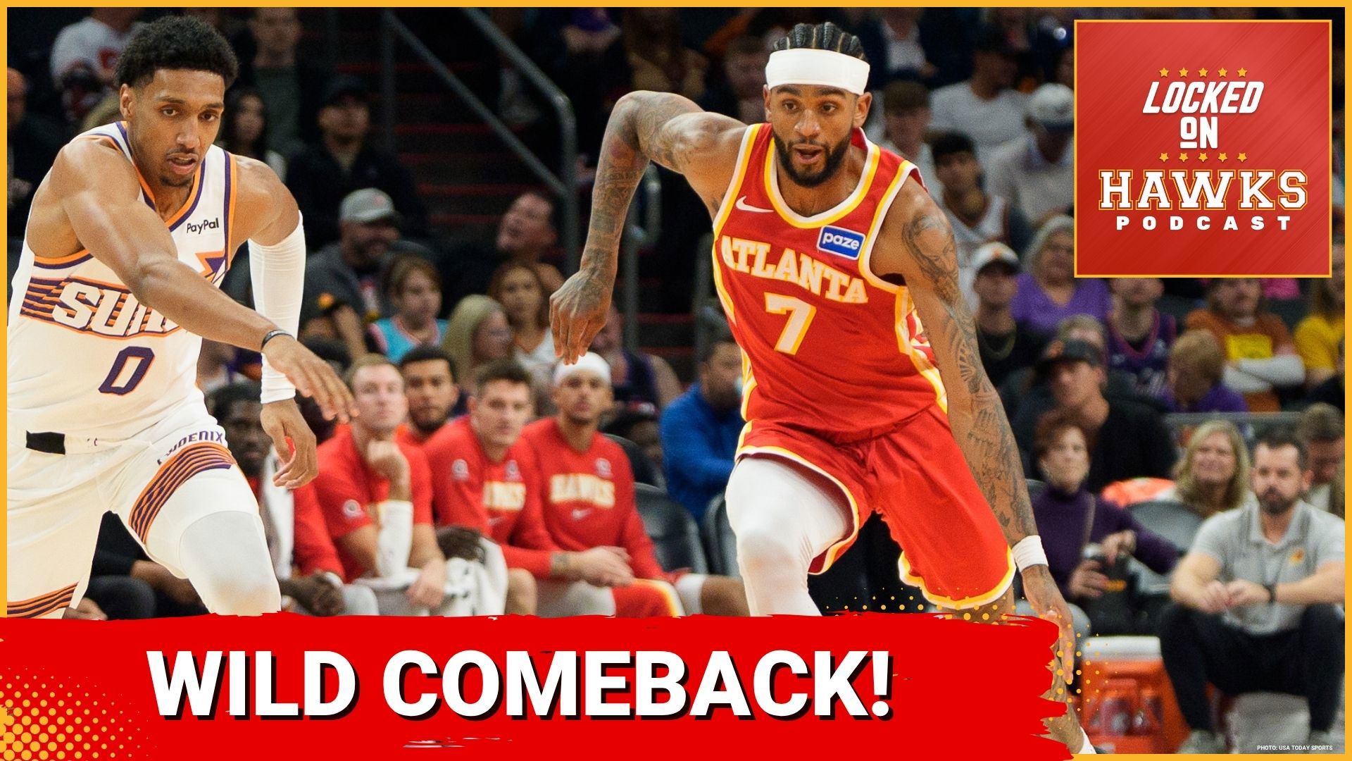 Atlanta Hawks use wild, fourth quarter comeback to defeat Phoenix Suns ...