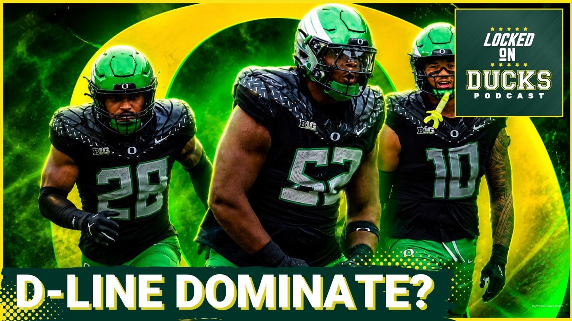 STACKED: Oregon Ducks Defensive Line ASCENDS—Dante Moore & Jamari ...