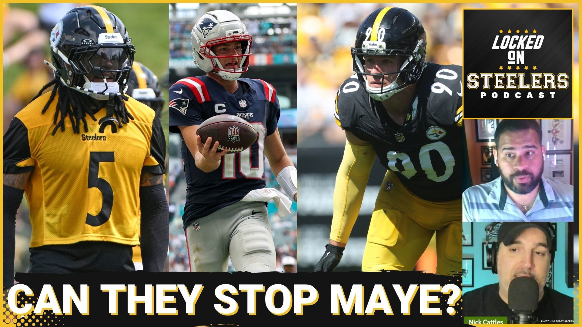 Can Steelers' Defense Fix Weaknesses & Stop Patriots' Drake Maye ...