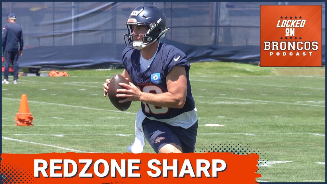 Denver Broncos QB Bo Nix SHARP In Red Zone | Broncos Day 2 Minicamp ...