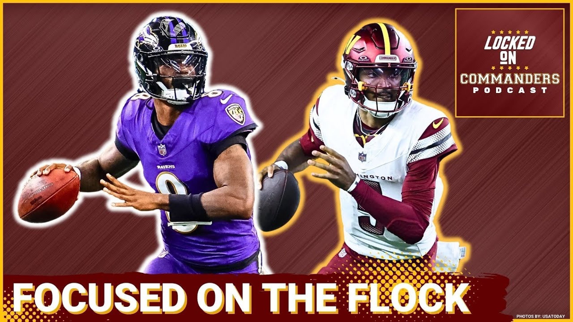 Can Jayden Daniels Outshine Lamar Jackson? | Washington Commanders vs ...