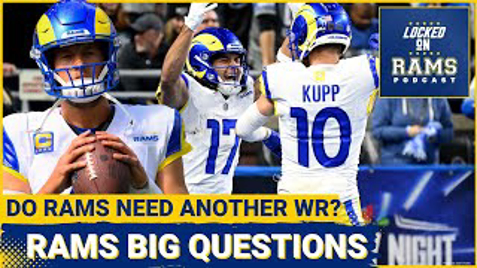 Rams BIG Questions For 2024 Season, Does LA Need Another Reciever ...