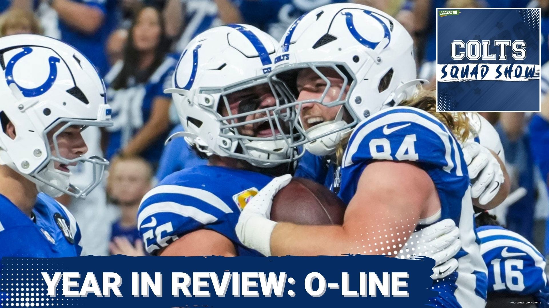 COLTS SQUAD SHOW: OPTIMISM for Offensive Line | Reviewing O-Line ...