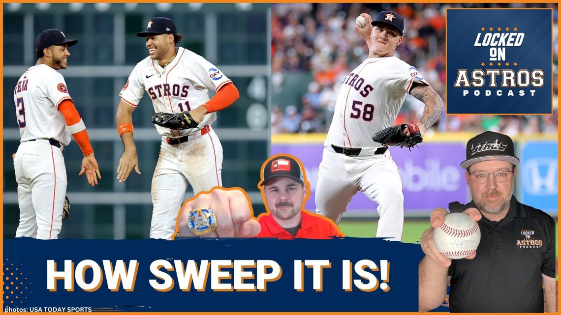 The Houston Astros sweep the Phillies behind Hunter Brown | weareiowa.com