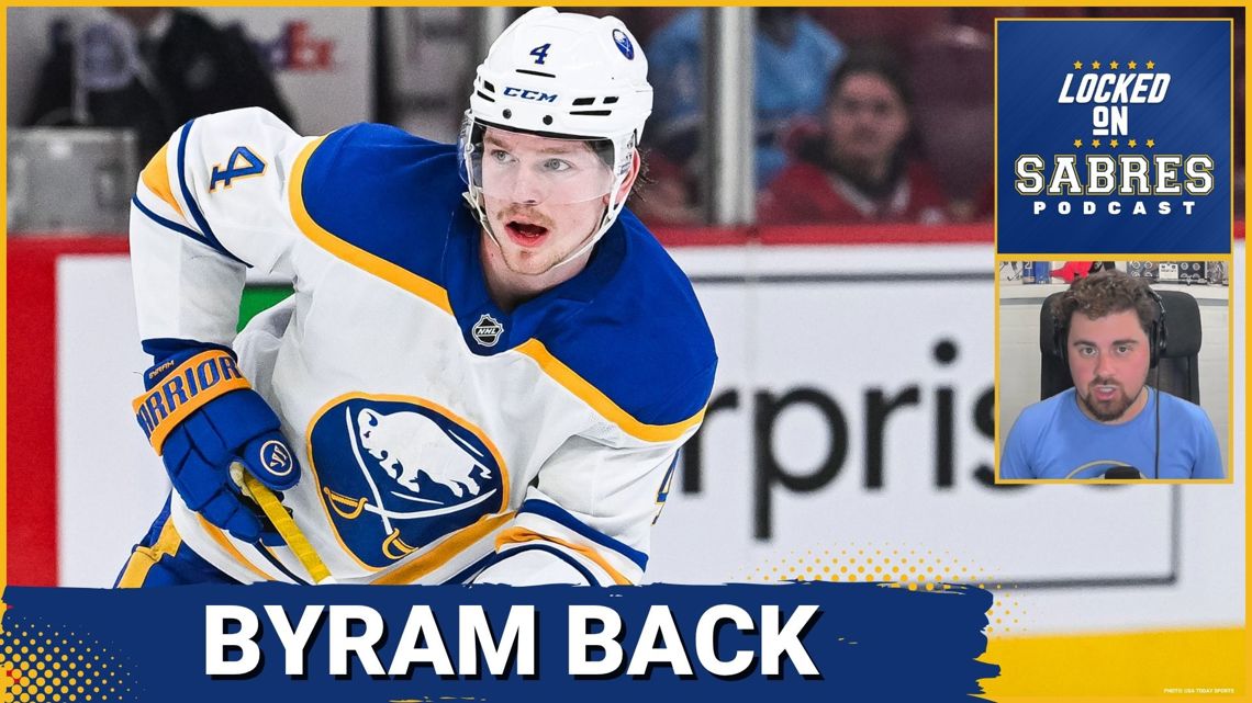 Buffalo Sabres extend Bo Byram + 2025-26 schedule released | fox61.com