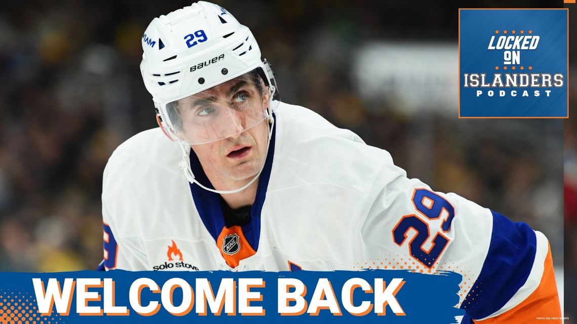 EMOTIONAL RETURN: New York Islanders Fans WELCOME Brock Nelson Back and ...