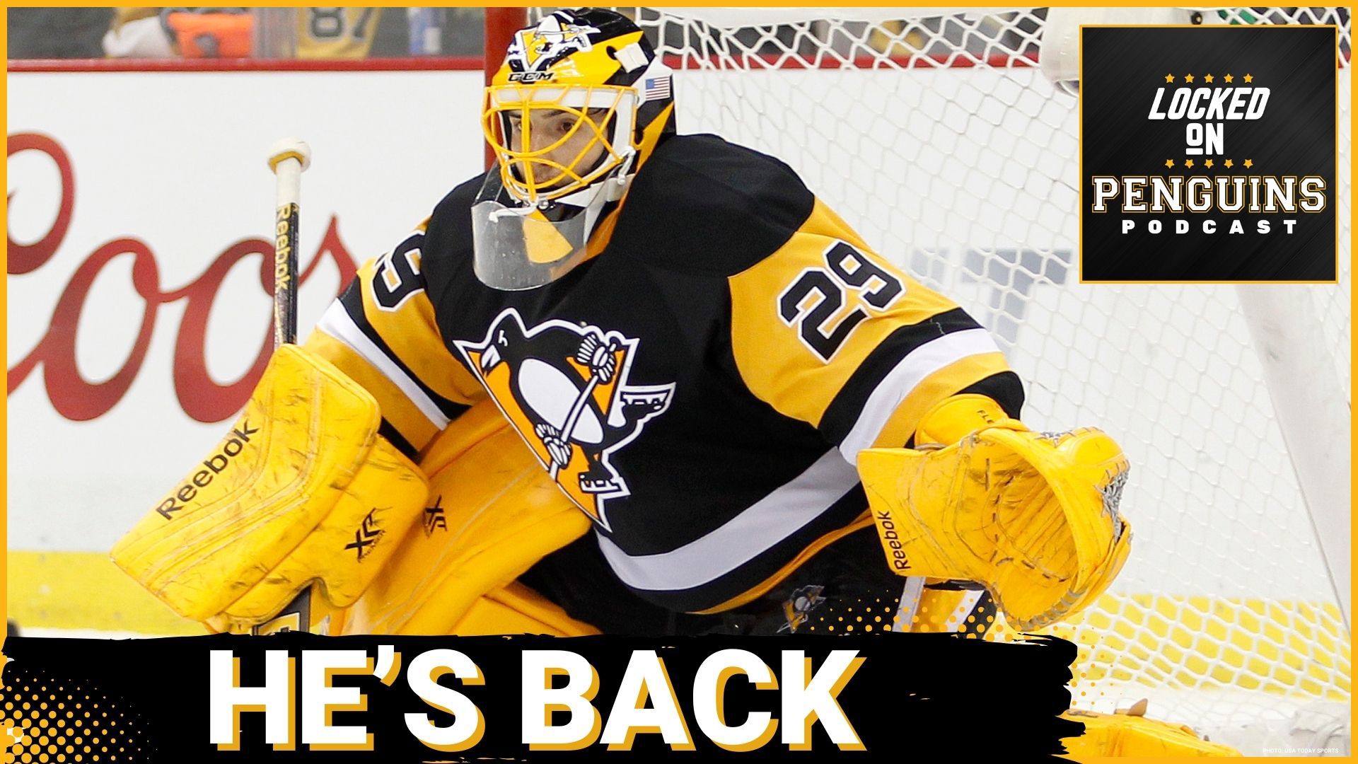 Marc-Andre Fleury RETURNS to the Pittsburgh Penguins! | weareiowa.com