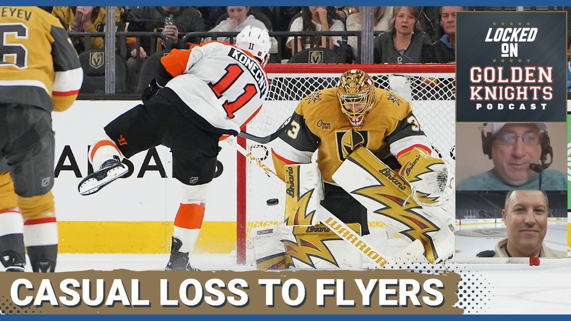 POWERLESS: Vegas Golden Knights’ Powerplay CRUMBLES as Flyers END Win ...