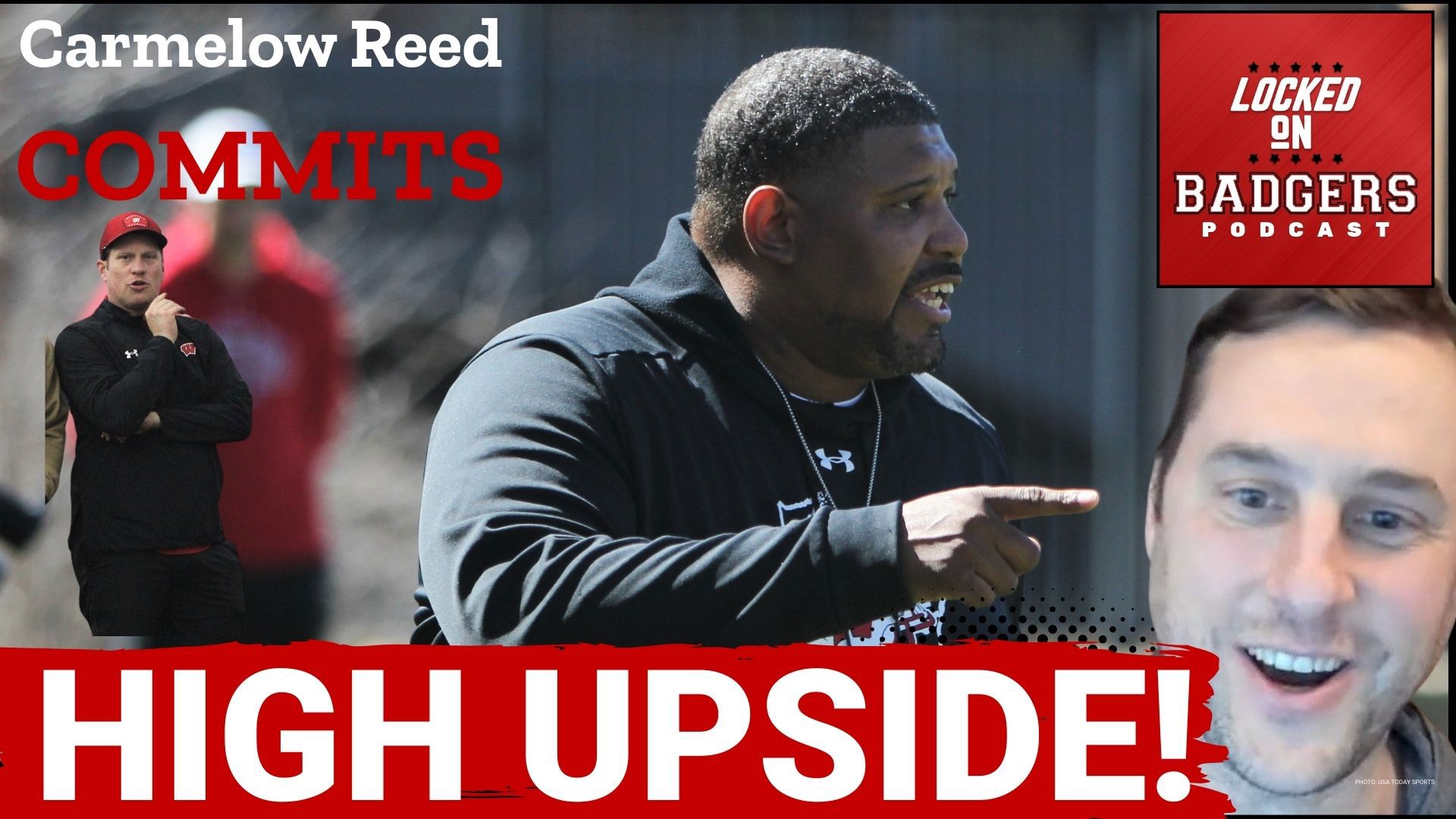 BREAKING: Carmelow Reed commits to the Wisconsin Badgers football team ...
