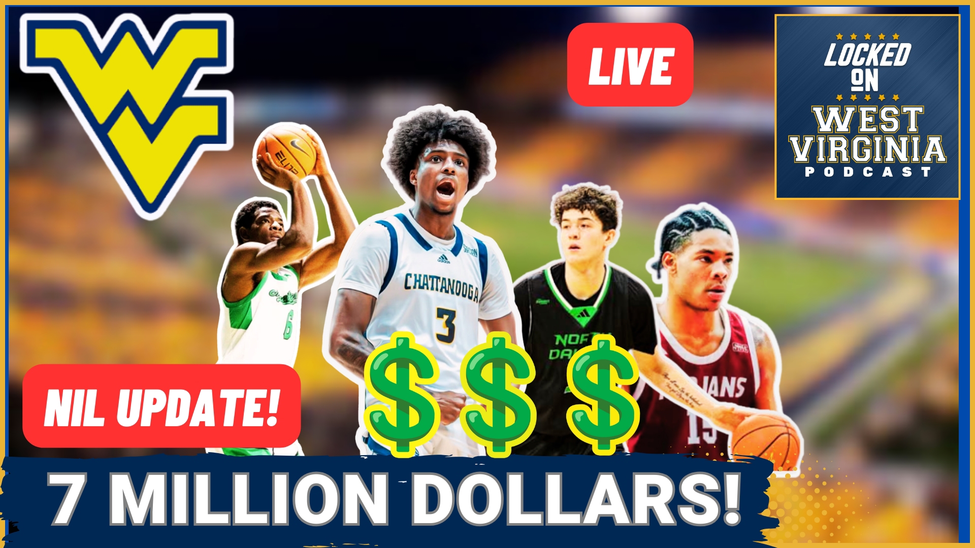 West Virginia Basketball is on a SPENDING SPREE/ HUGE Smurf Millender ...