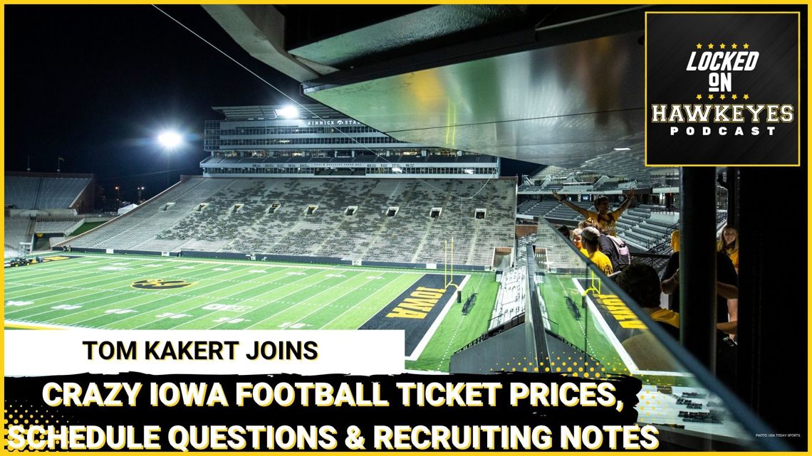 Iowa Football Ticket Prices SKYROCKET | Will Hawkeye Fans Be PRICED OUT ...
