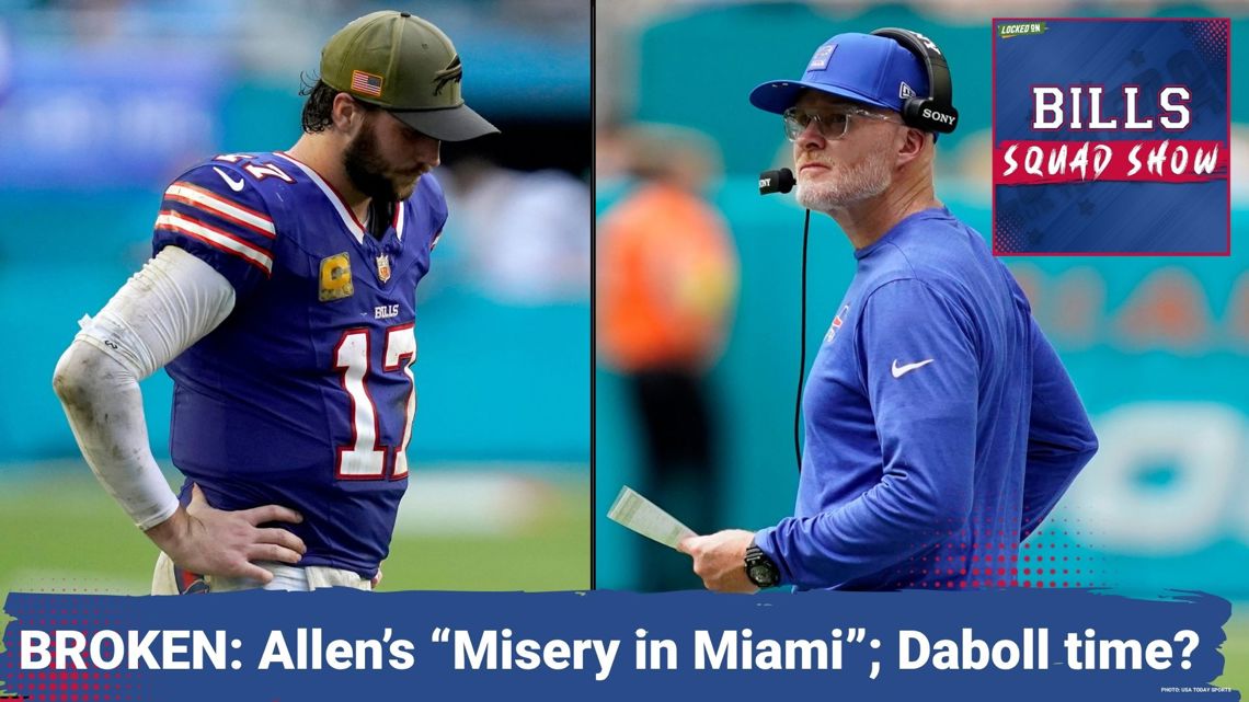 BILLS SQUAD SHOW: ALARMING loss; Passing game broken; Daboll time ...