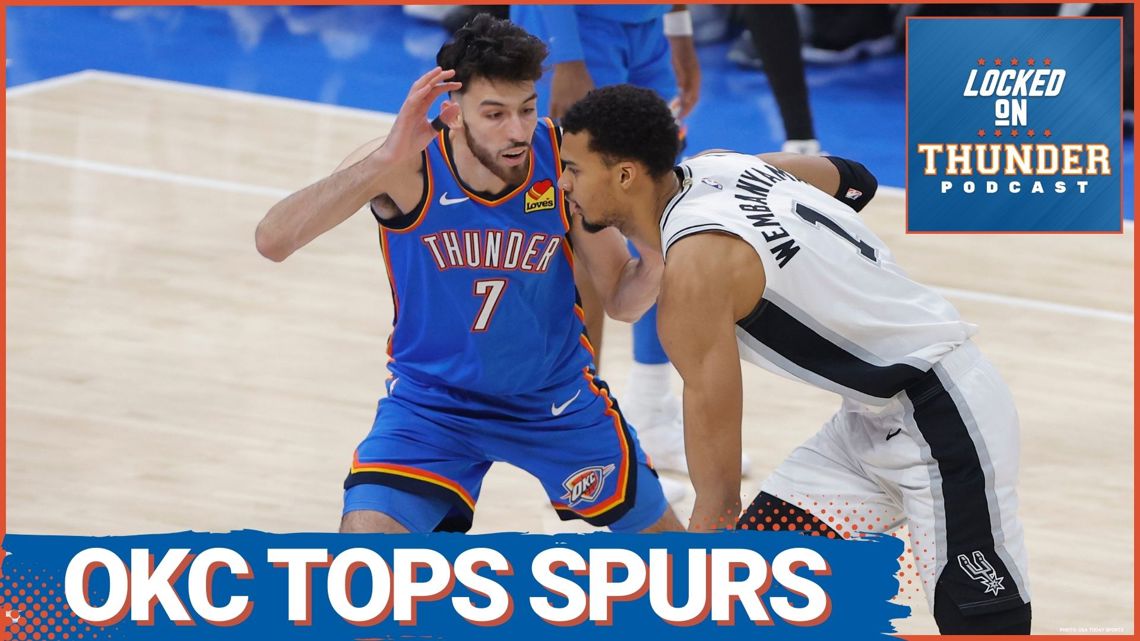 OKC Thunder Get REVENGE on Spurs | SGA Plays like an MVP | A Different ...