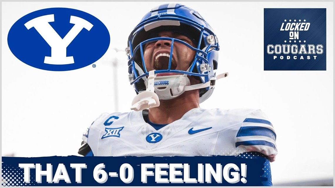 REACTION: Bear Bachmeier & Cardiac Cougs 6-0! #18 BYU Beats Arizona 33 ...