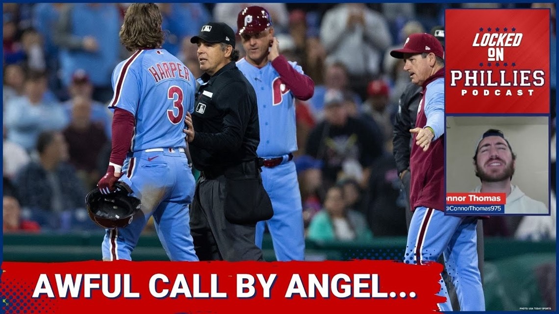 Angel Hernandez Ejects Bryce Harper; Is A Complete Disgrace To Major ...