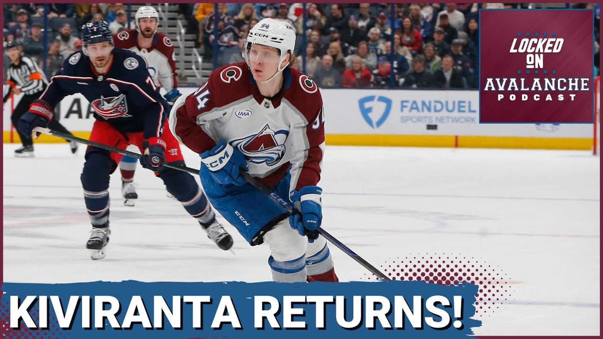 The Colorado Avalanche Unveil Their 30th Anniversary Logo. Joel ...