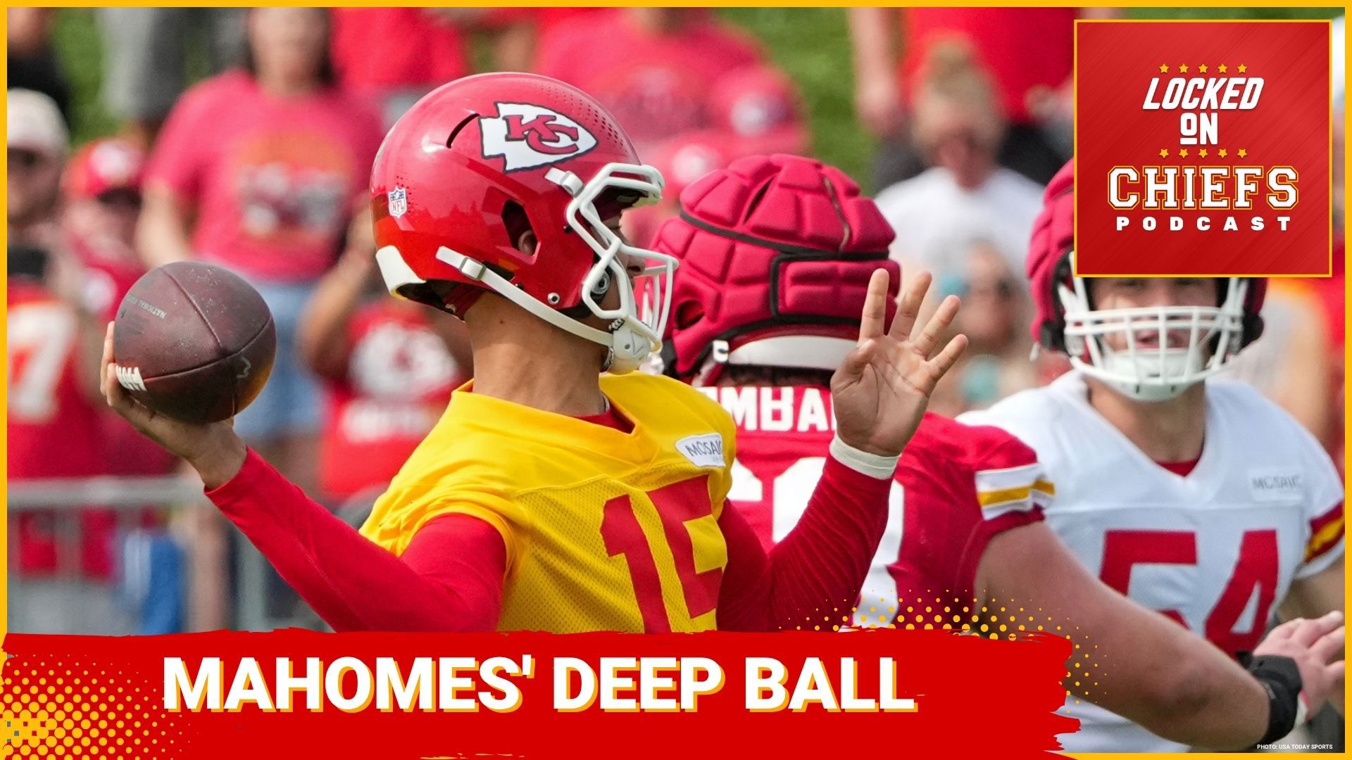 Chiefs' Mahomes IGNITES Training Camp with Deep Ball Mastery ...