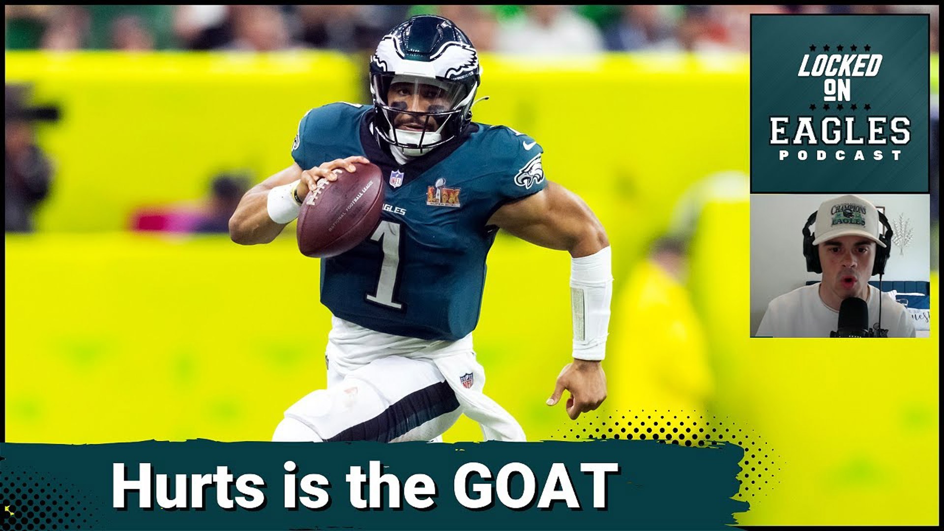 HURTS IS THE GOAT: Philadelphia Eagles TOP FIVE QBs of all-time ranked ...