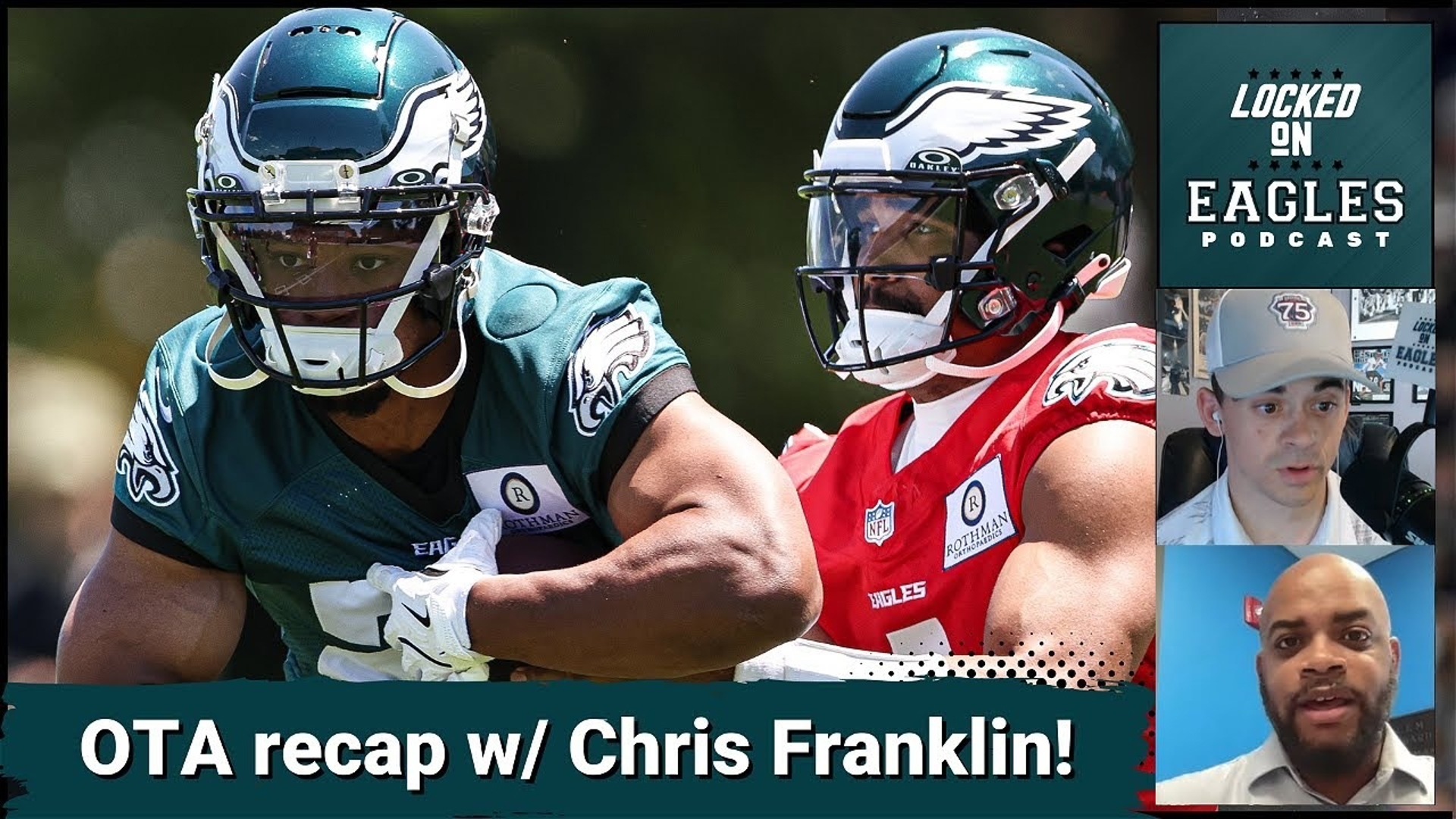 Kelee Ringo, Isaiah Rodgers WINNERS at Philadelphia Eagles OTAs! Chris ...