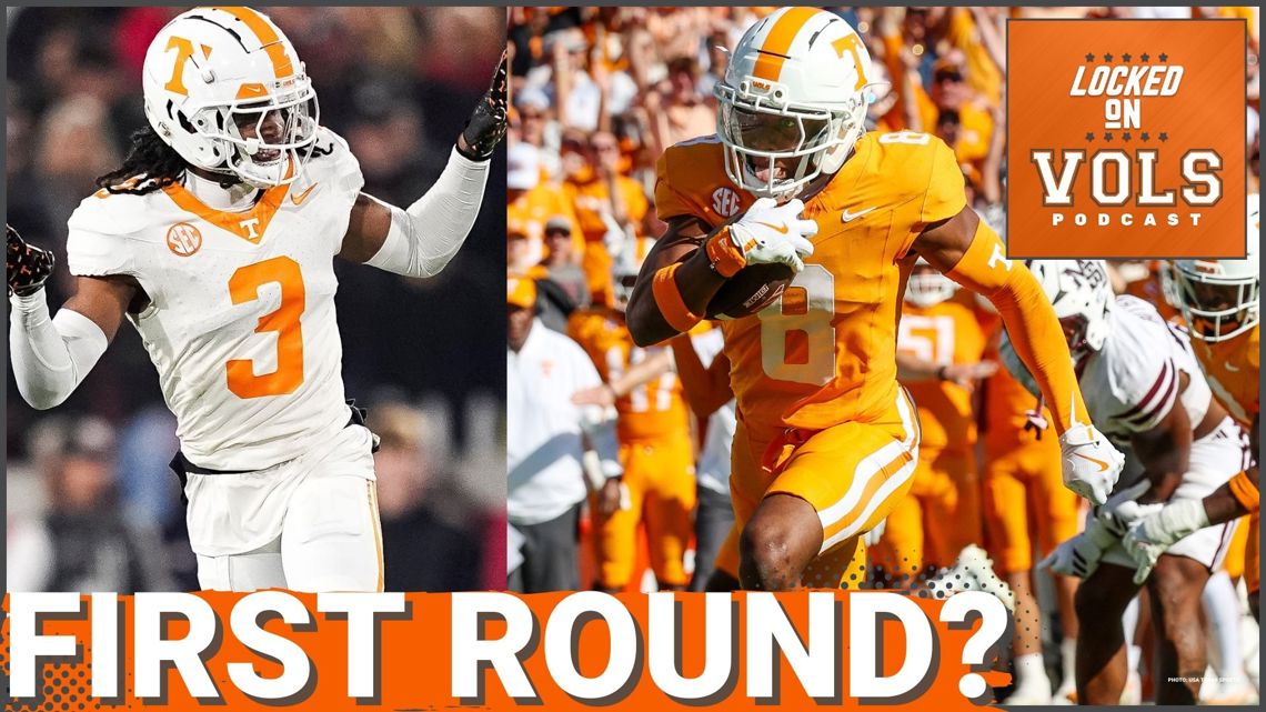 NFL MOCK DRAFT: Tennessee Football’s Jermod McCoy & Colton Hood could ...