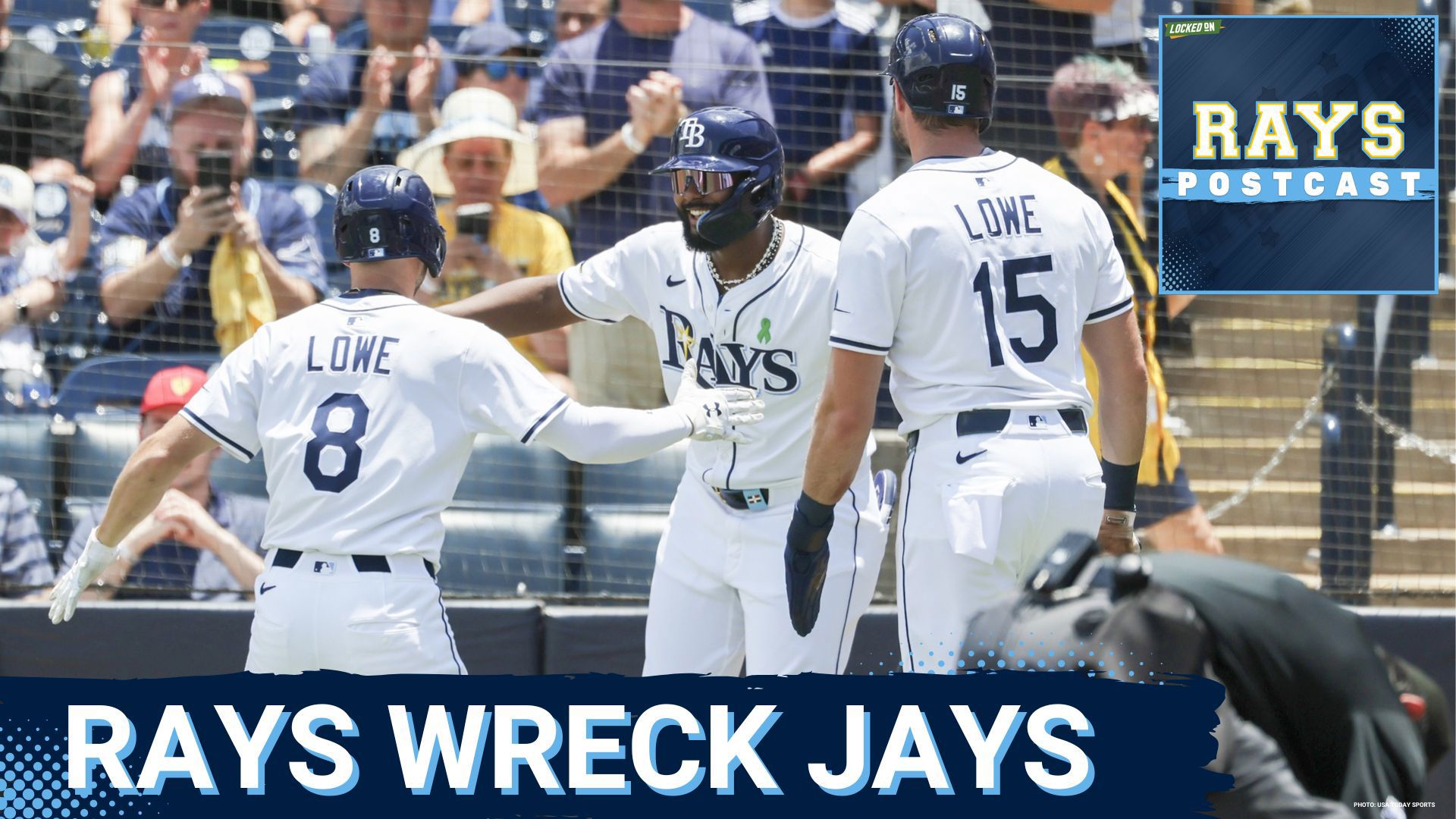 RAYS POSTCAST: The Tampa Bay Rays OBLITERATE The Toronto Blue Jays as ...