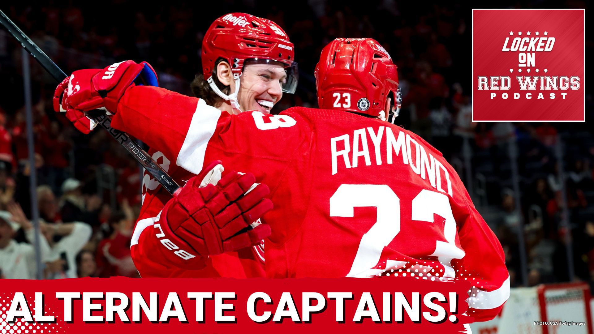 Moritz Seider & Lucas Raymond named Alternate Captains! | Connor ...