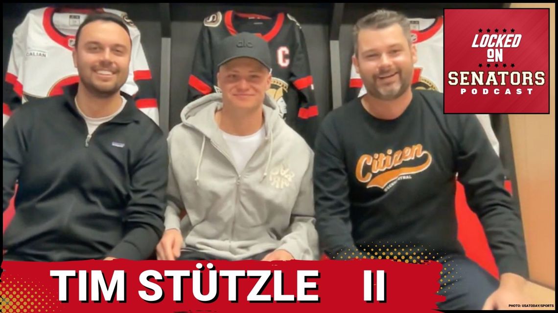 Tim Stützle Interview: Growing With The Ottawa Senators + Buzz Cut Bet ...
